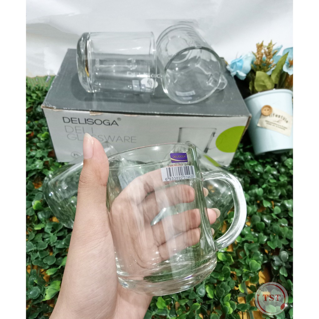 DELI Popular Style Round Bottom Hot Milk Coffee Drink Mini Glassware ...