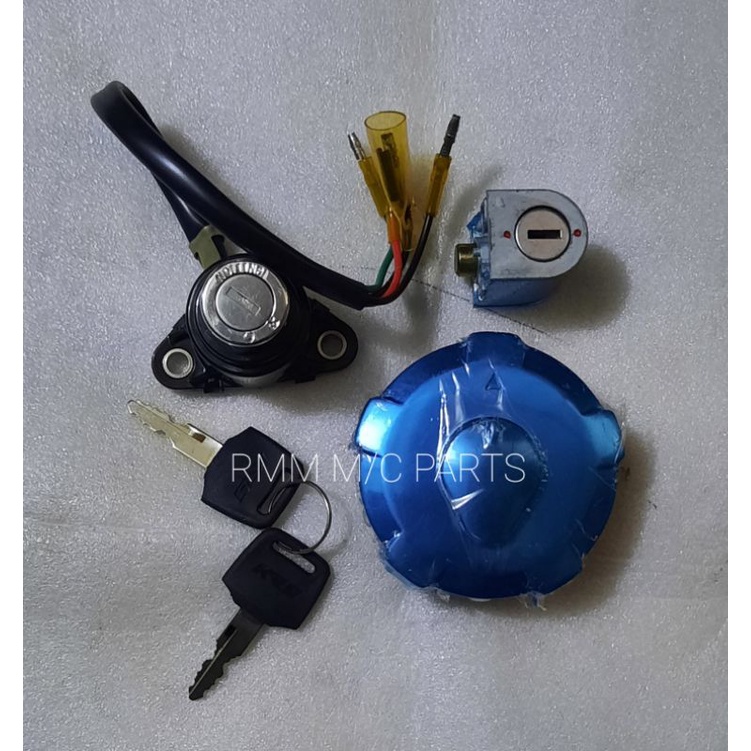 IGNITION SWITCH SET WITH TANK CAP/KEY SET TMX125 ALPHA | Shopee Philippines