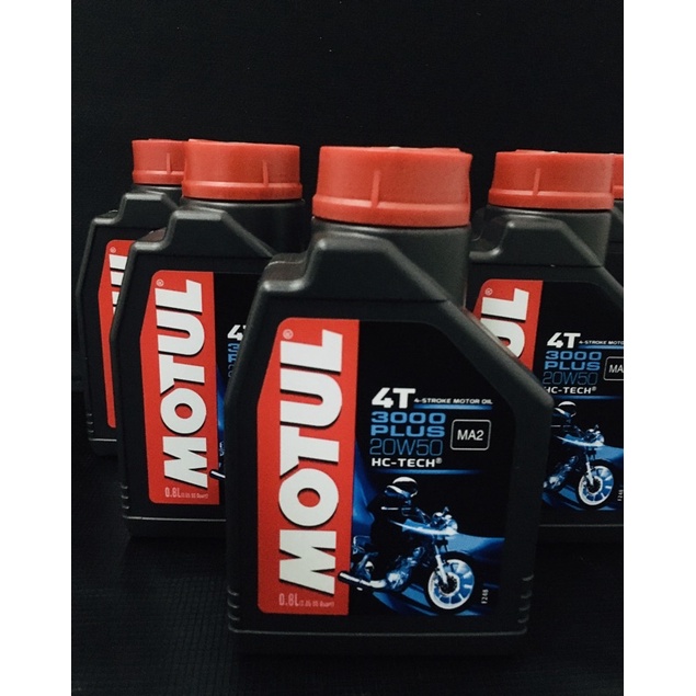 MOTUL 20W50 (0.8L) 3000 PLUS Engine oil (Original!) | Shopee Philippines