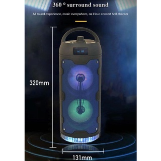 Sk-1201 1039 Wireless Portable Big Karaoke Stereo Bluetooth Speaker With with Mic rophone ...