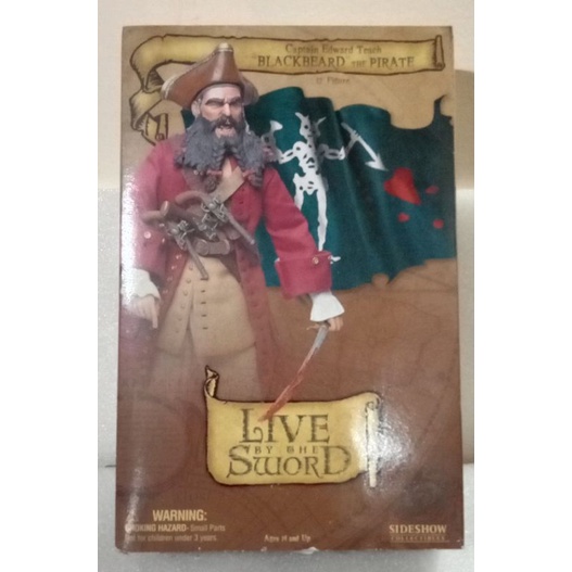 Sideshow CAPTAIN EDWARD TEACH "BLACKBEARD" AND PIRATE RARE UNOPENED ...