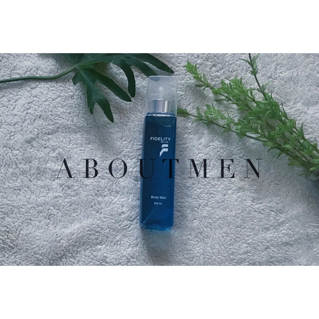 FIDELITY BLUE BODY MIST 250 ml Spray for MEN | TUPPERWARE | Shopee ...
