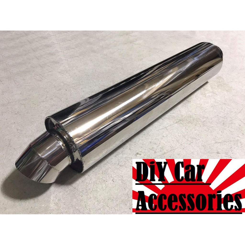 18 inches Scuv muffler (Stainless Steel) | Shopee Philippines