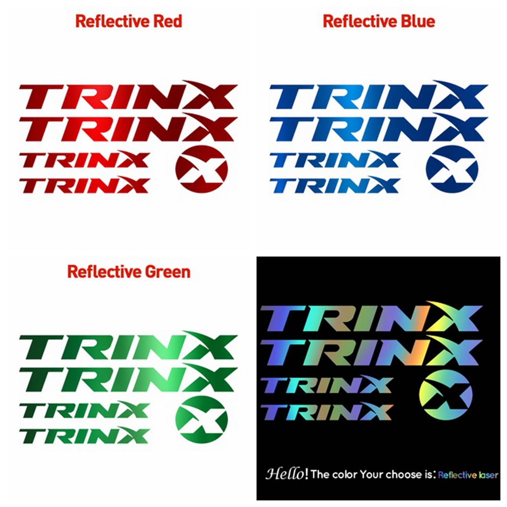 TRINX Design 1 Sticker Decal Vinyl for Mountain Bike and Road Bike ...