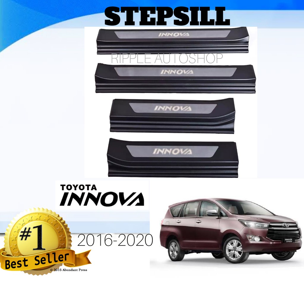 Toyota Innova Side Stepsill Door Guard Anti scratch 2016 2017 2018 2019 ...