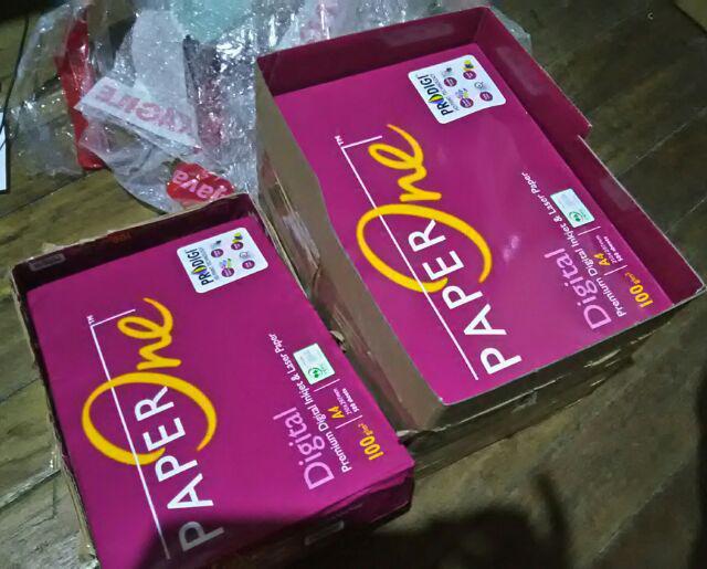 Paper One Copy Bond Paper 100gsm Sub 28 Long A4 Short 100 gsm | Shopee ...