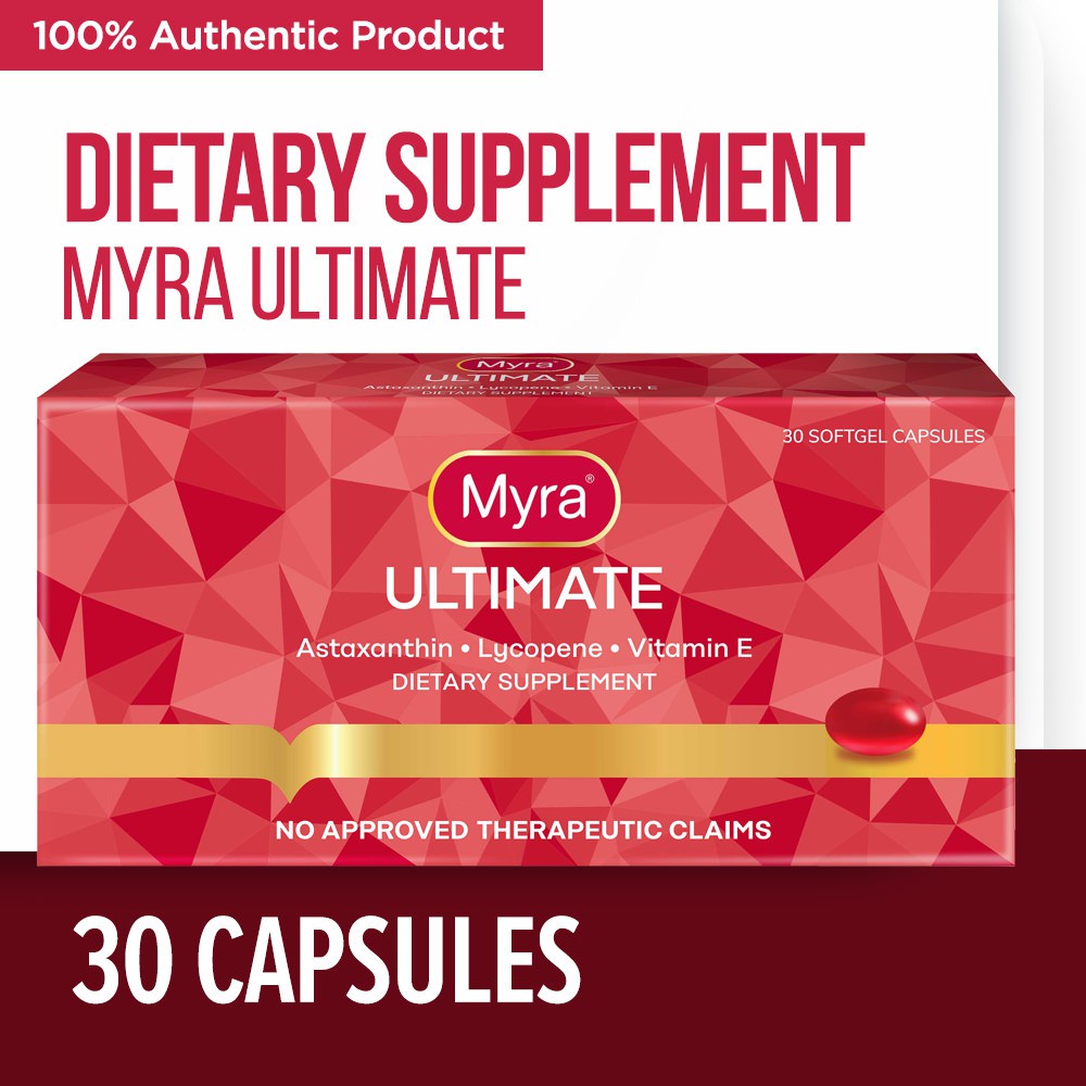 Myra Ultimate with Astaxanthin 30s Box | Shopee Philippines