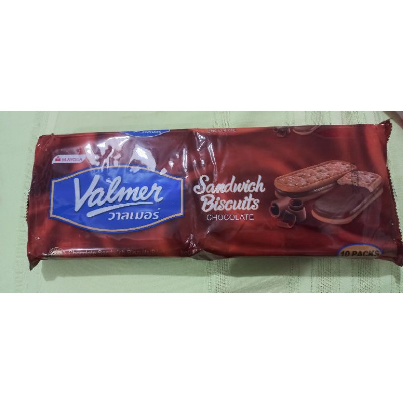 Valmer Chocolate sandwich biscuits | Shopee Philippines