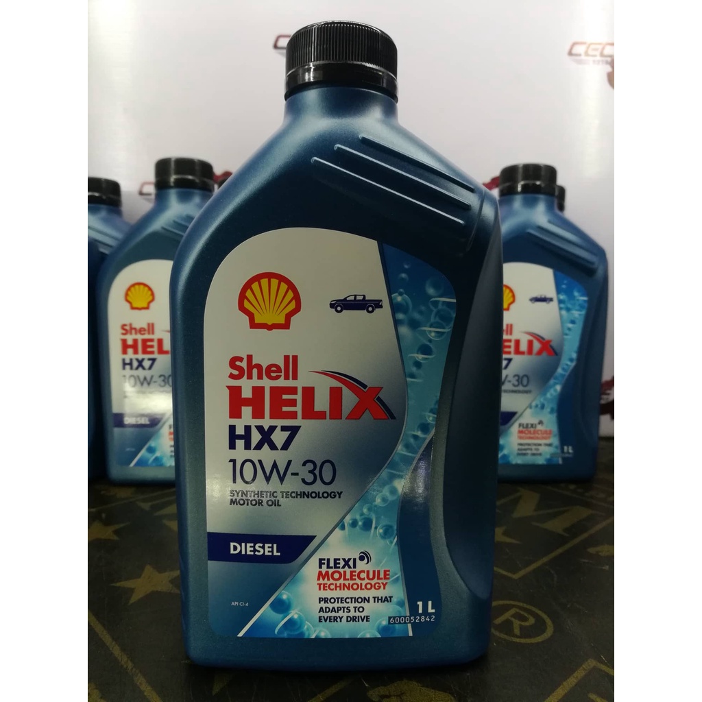Shell Helix HX7 10w-30 Diesel Synthetic Motor Oil 1L | Shopee Philippines