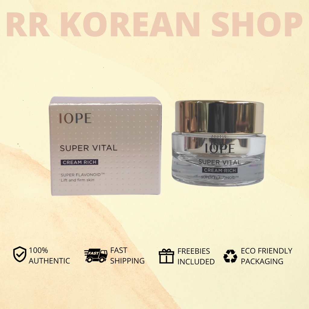 IOPE Super Vital Cream Rich 14ml | Shopee Philippines