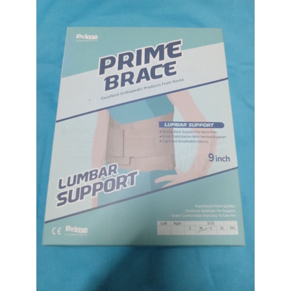 LUMBAR SUPPORT PRIME 9 INCH | Shopee Philippines