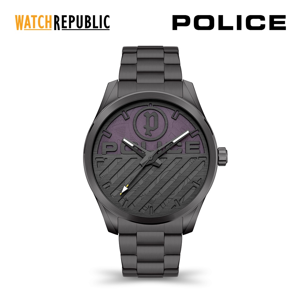 Police Grille Stainless Steel Analog Quartz Watch For Men PPEWJG2121405 ...