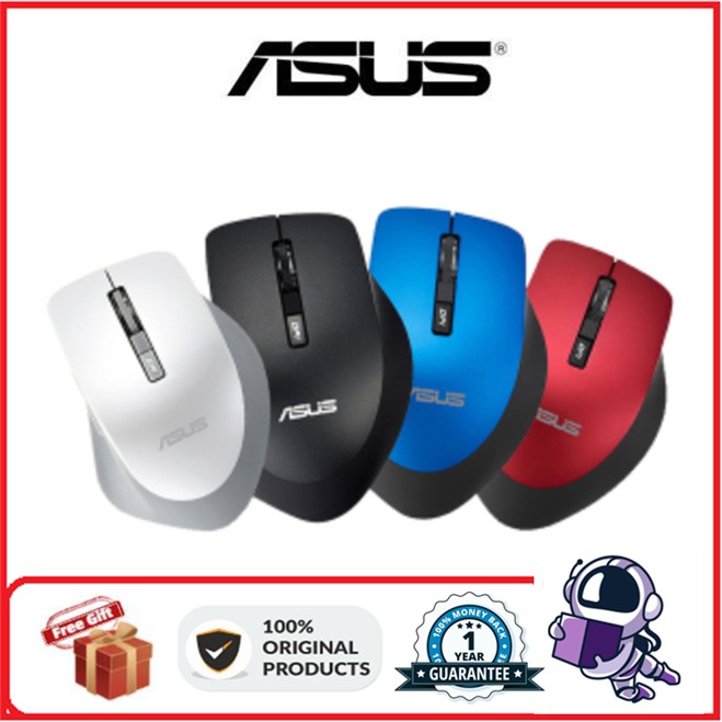 ASUS WT425 Wireless Optical Silent Mouse Office Business Notebook ...