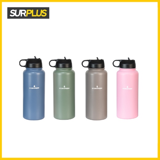 Surplus Hydrofresh Stainless Flask With Built-In Straw 1L | Shopee ...