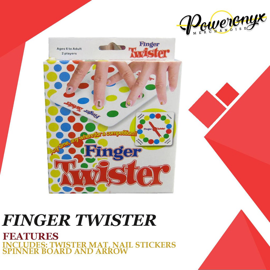 Finger Twister Party Game | Shopee Philippines