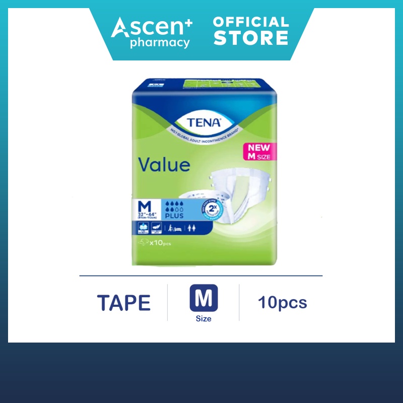 TENA Value Adult Diapers M | Shopee Philippines