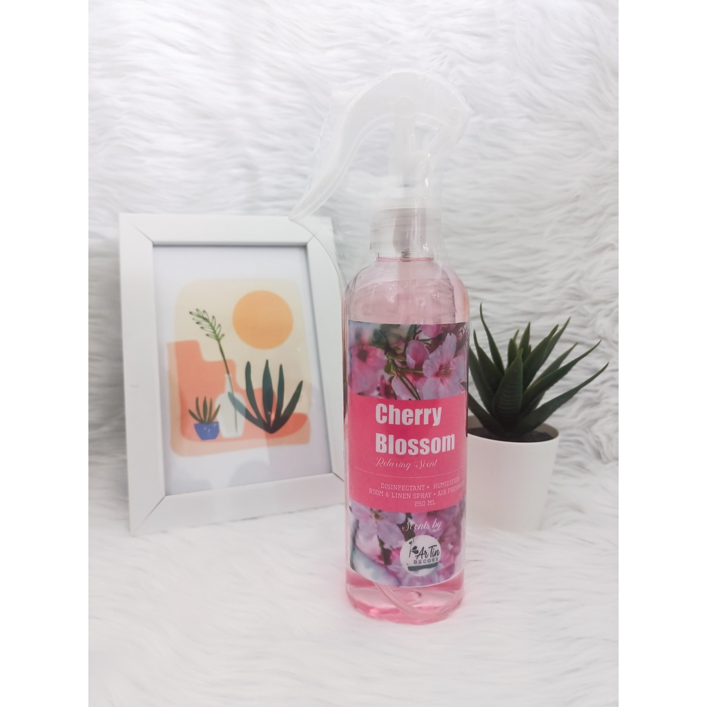 Cherry Blossom Air Freshner Room and Linen Spray Disinfectant ...