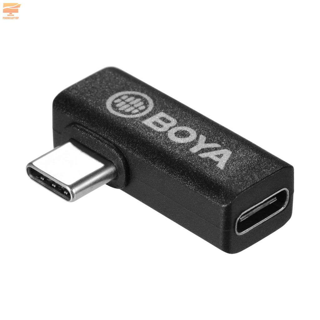 Lapt boya by-k5 type-c male to type-c female adapter microphone phone ...