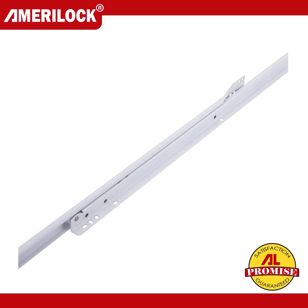 AMERILOCK 1 Pair ORDINARY Drawer Slide Guide for Cabinet (12" , 14", 16 ...