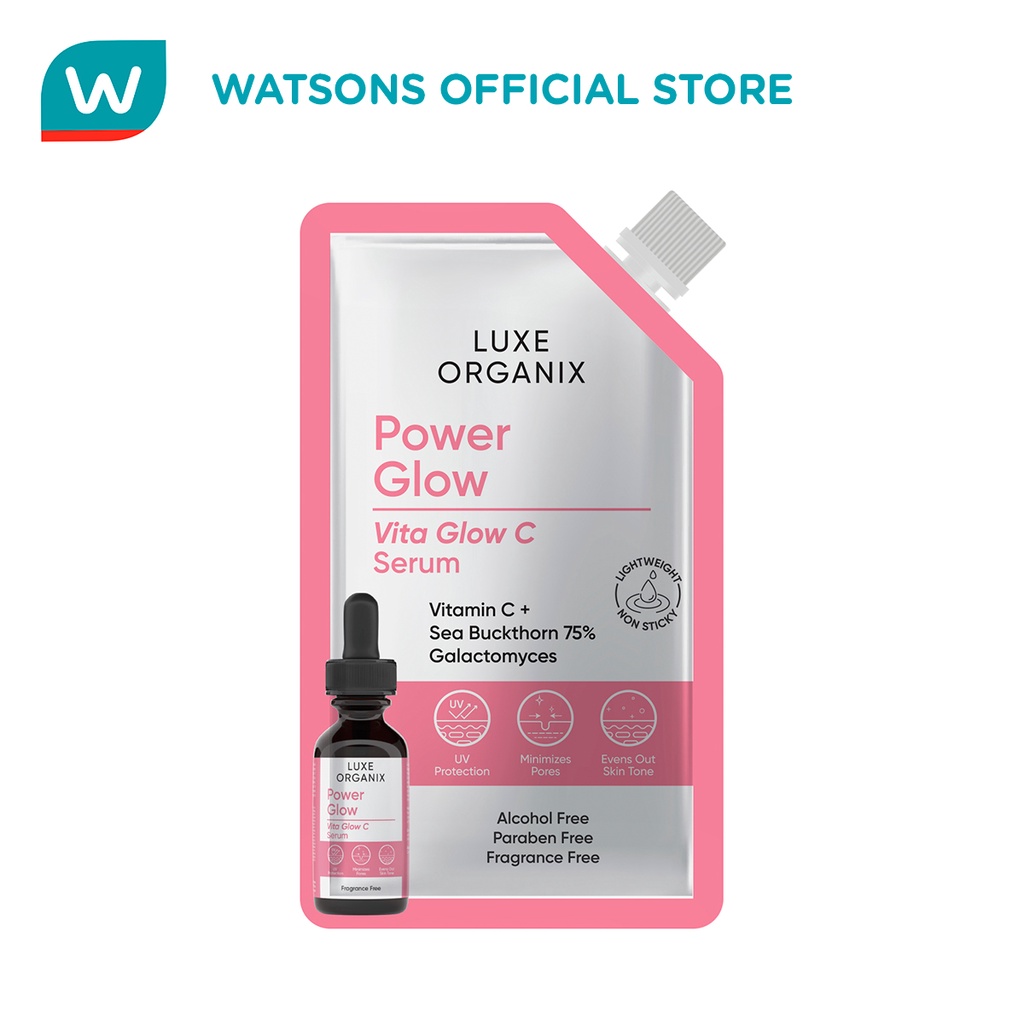 Luxe Organix Power Glow Vita Glow C Serum 7mL | Shopee Philippines