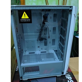 INPLAY METEOR 02 WHITE Computer Tempered Gaming PC Case | Shopee ...