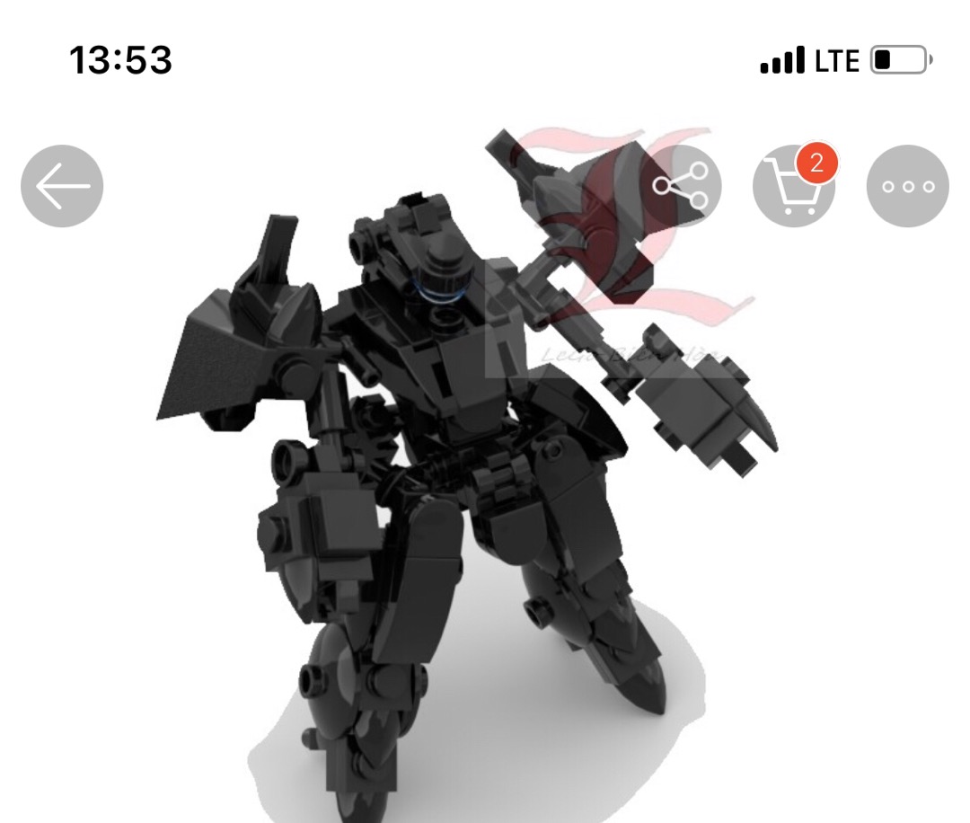 MingCheng Mech Frame Toy,300 Pieces Mini Mecha MOC Building Blocks Kit ...