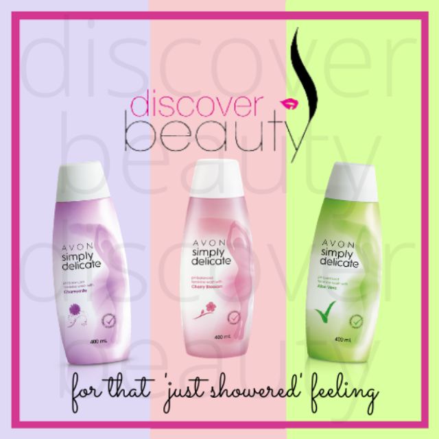 Avon SIMPLY DELICATE PH Balanced Feminine Washes 400ml | Shopee Philippines