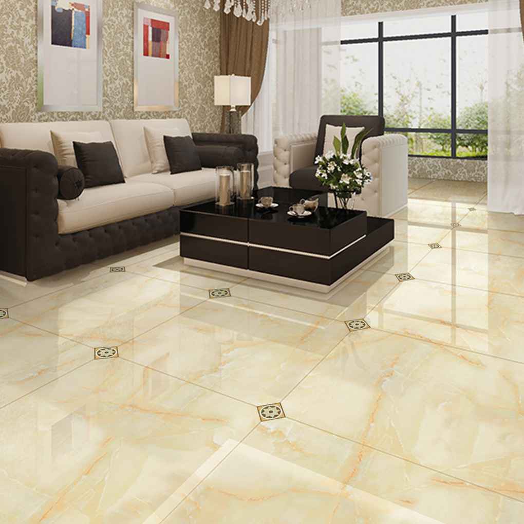 10pcs 3D Diagonal Tile Seam Stickers Film Self Adhesive Floor Wall ...