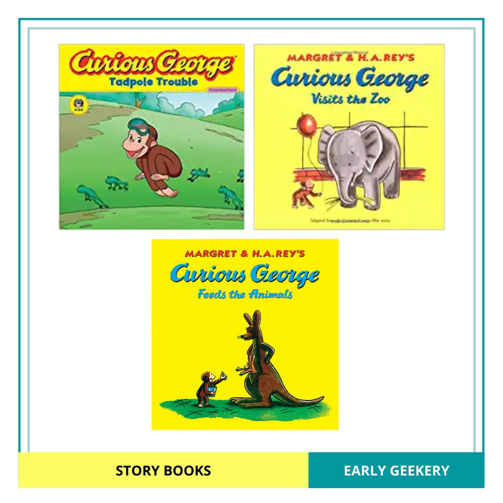 Curious George Goes To The Zoo Book