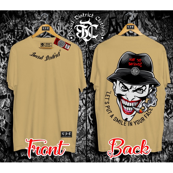 JOKER DESIGN TREND T-SHIRT CLOTHING | Shopee Philippines