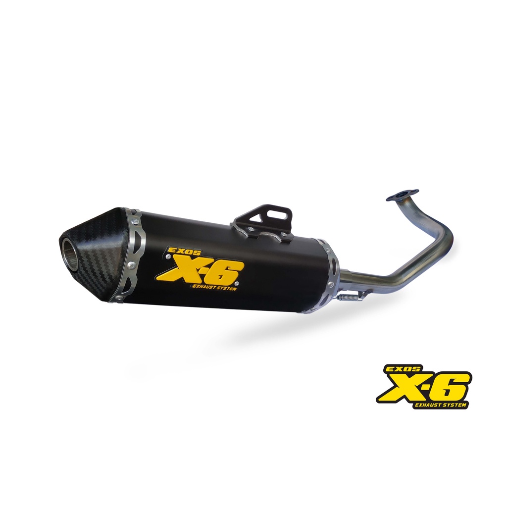 EXOS X6 Honda Zoomer X Full Exhaust System | Shopee Philippines