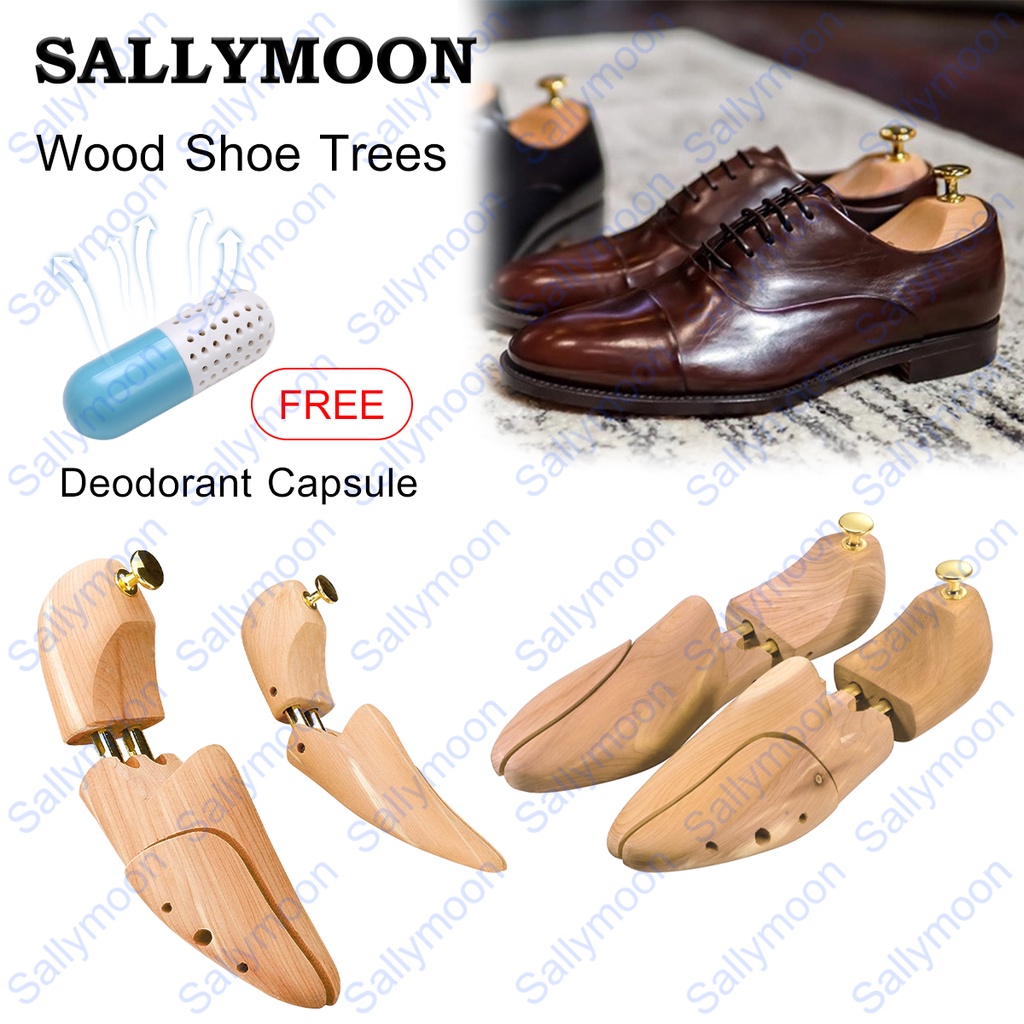 Schima Wood Shoe Tree Shaper Keeper for Mens & Women 100% Schima ...