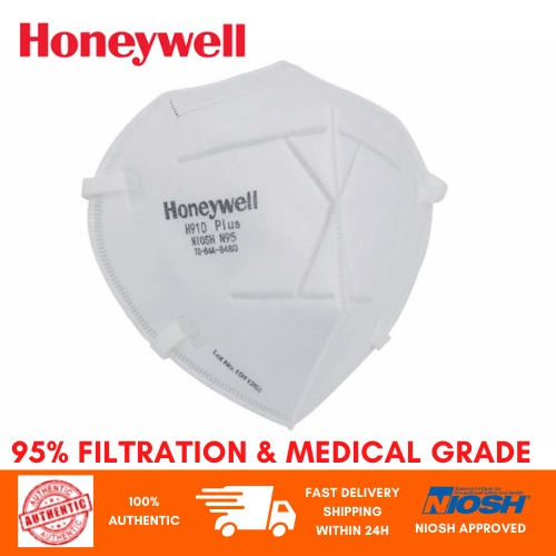 1PC HONEYWELL H910 Plus NIOSH Approved N95 Disposable Respirator Mask | Shopee Philippines