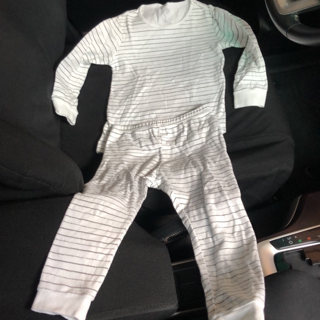 Pajama Set Stripes design 18months and up | Shopee Philippines