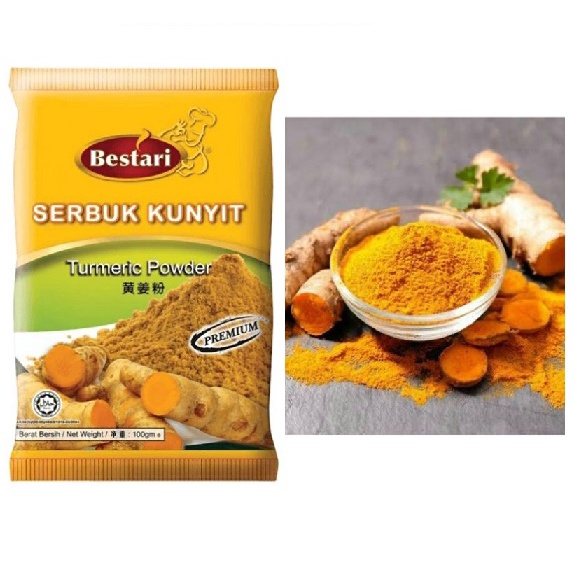 Bestari TUMERIC POWDER 100GM (Turmeric POWDER) | Shopee Philippines