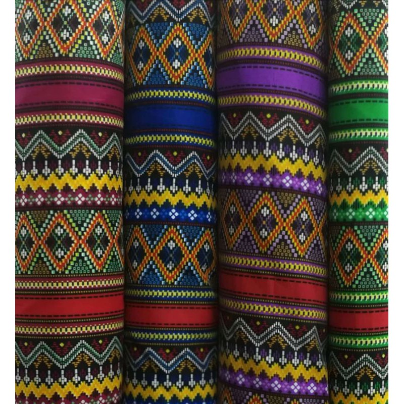 Chinese Cotton Etnic Tribal Design #2 TELA SOLD BY 2 YARDS | Shopee ...
