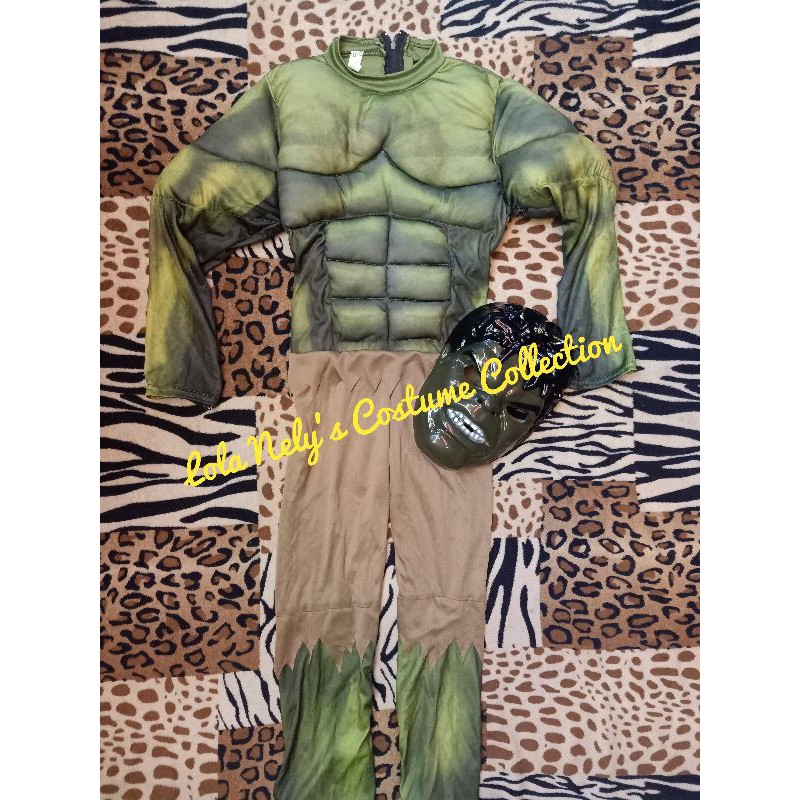 INCREDIBLE HULK COSTUME WITH FOAM (PADDED) | Shopee Philippines