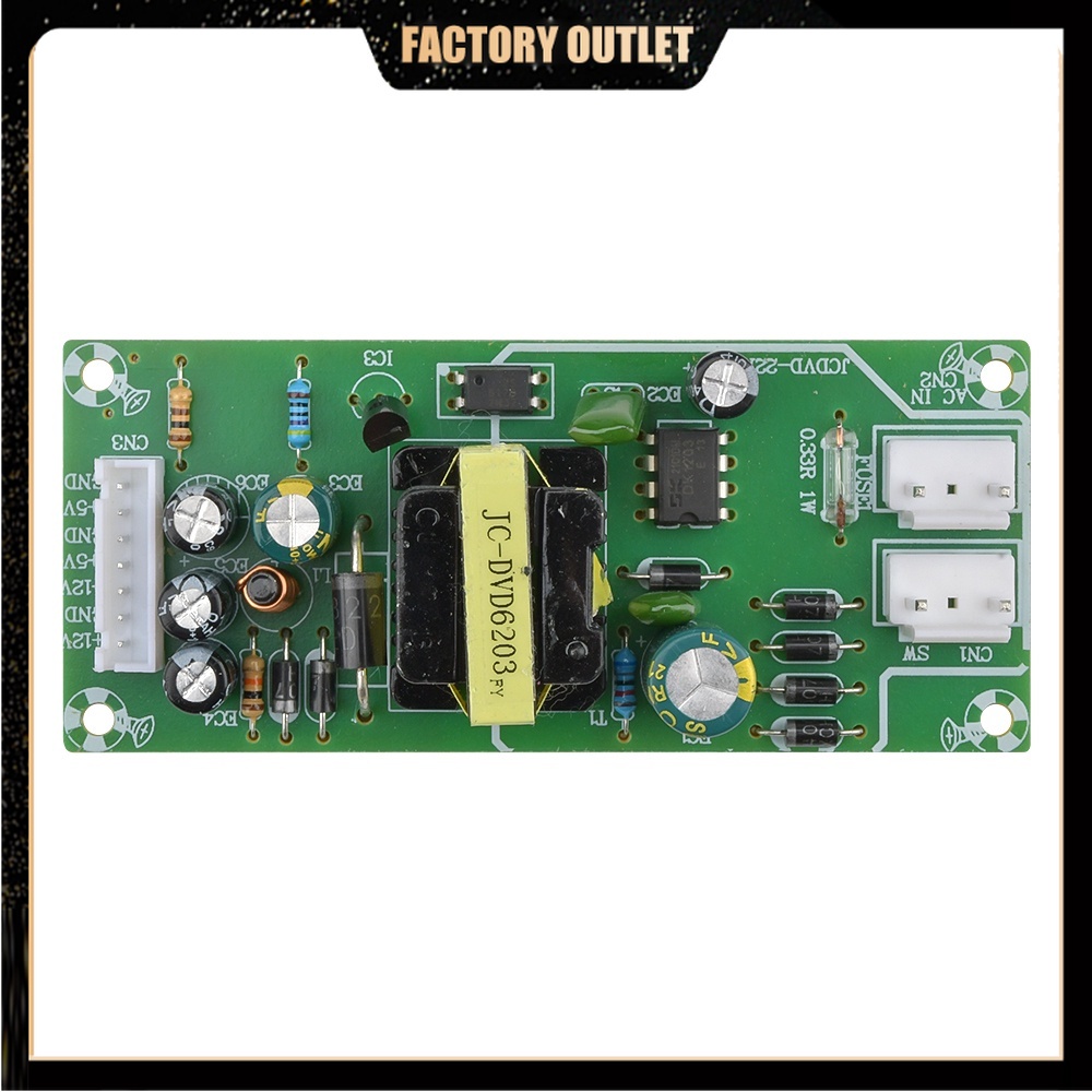 Switch 5V/ 12V Universal EVD/DVD Switching Power Supply Board Power ...
