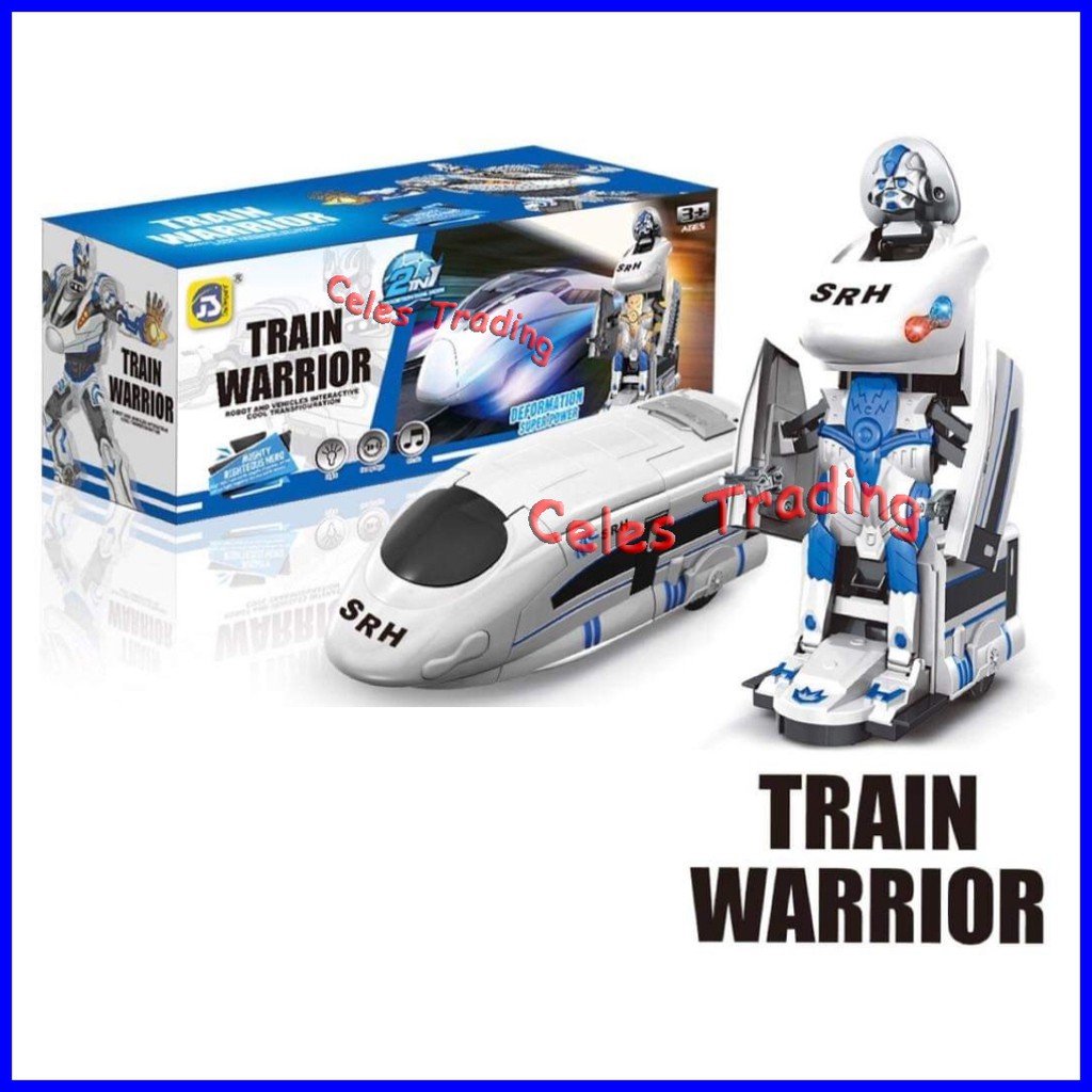 CTR Character Transform Robot 2 In 1 Deformation Car Robot With Lights ...