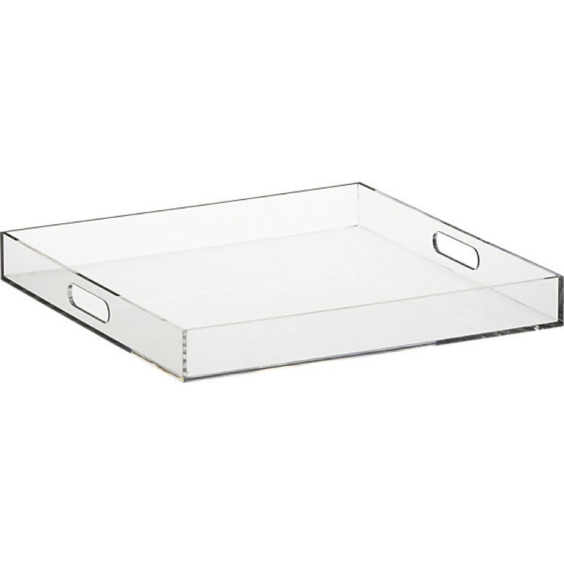 ACRYLIC CLEAR SERVING TRAY | Shopee Philippines