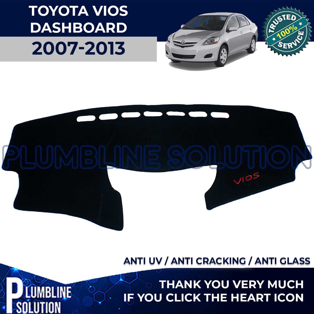 Dashboard Cover for Toyota Vios Batman Gen 2 / Superman Gen 3 / Prime ...