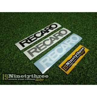 recaro car sticker /design 2 | Shopee Philippines