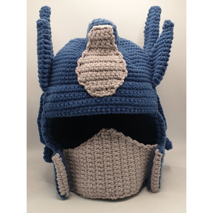 Optimus Prime Crochet Hat Pattern