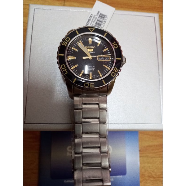 Original Authentic Seiko 5 Sports Watch Automatic Limited | Shopee ...