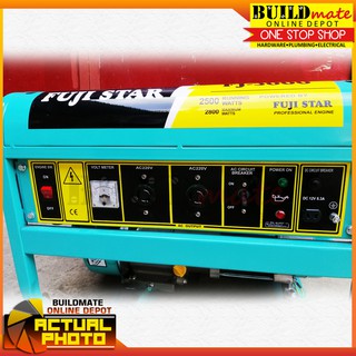 FUJISTAR Gasoline Generator FJ-3000 / NORTON •BUILDMATE• | Shopee ...