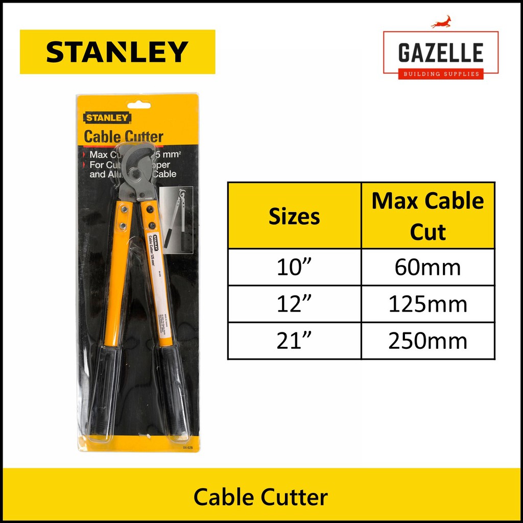 Stanley Cable Cutter 21" - 84-630 - Max cut 250mm | Shopee Philippines