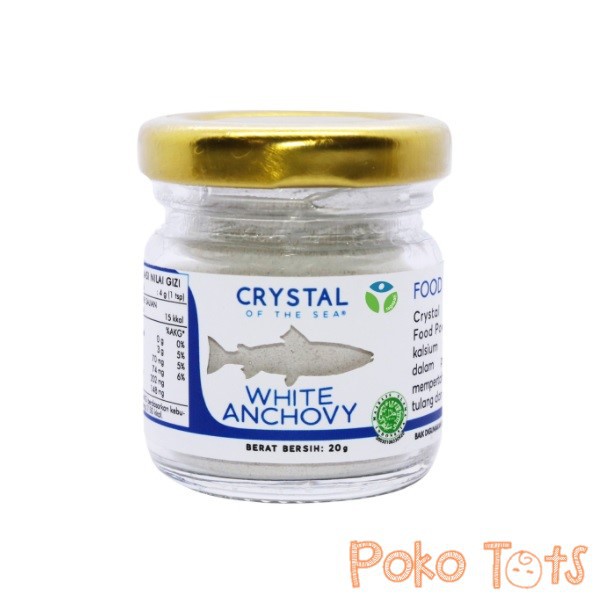 Crystal Of The Sea White Anchovy Food Powder 20gr White Anchovy Fish ...