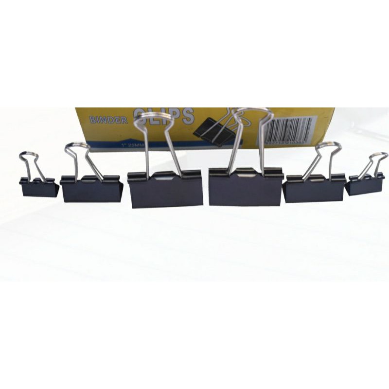 Binder Clips Box of 12 Pcs | Shopee Philippines