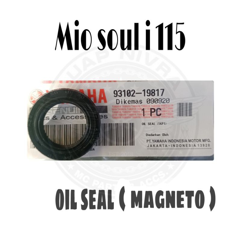 Magneto Oil Seal for Mio Soul i 115 & Fino f.i. | Shopee Philippines