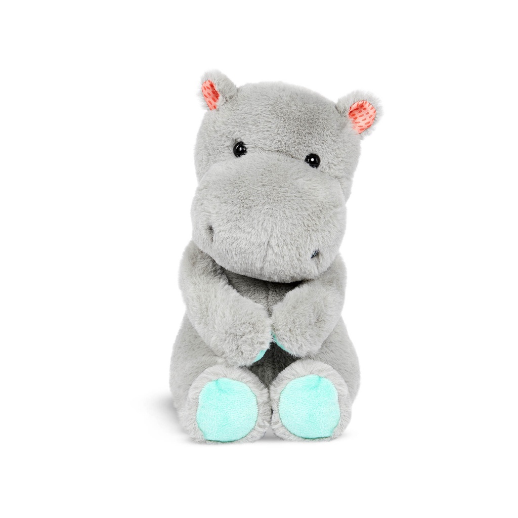 B. Toys Softies Plush Hippo - Gerry Grey | Shopee Philippines